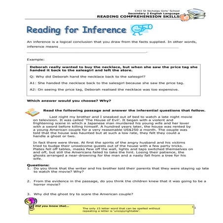 S2 El Compre Skills Inference | DOC