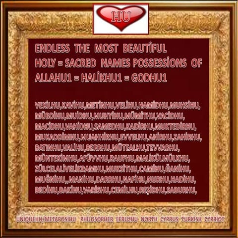 S2 endless the most beauti̇ful names possessi̇ons of allahu1=hali̇khu1 ...