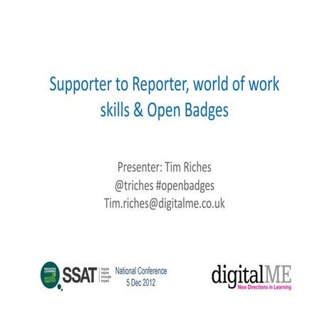 S2 r ssat national conference 2012 | PPT