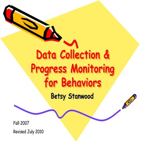 S3.data collection & progress monitoring for behaviors | PDF