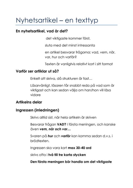 Novellens uppbyggnad & innehåll | PPT