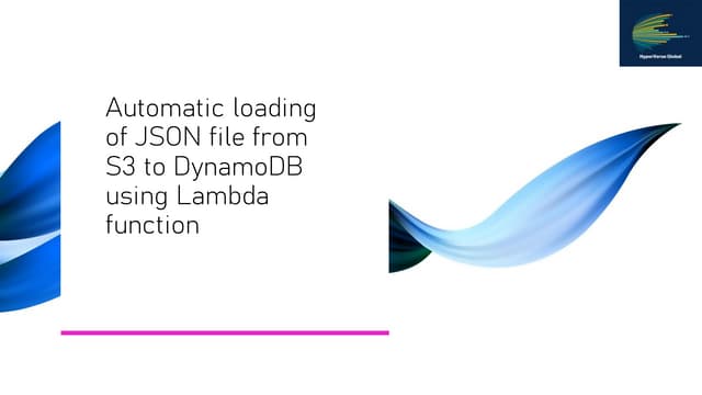S3 To Dynamodb Using S3 Trigger In Lambda Function With Ewatermarkpdf 0830