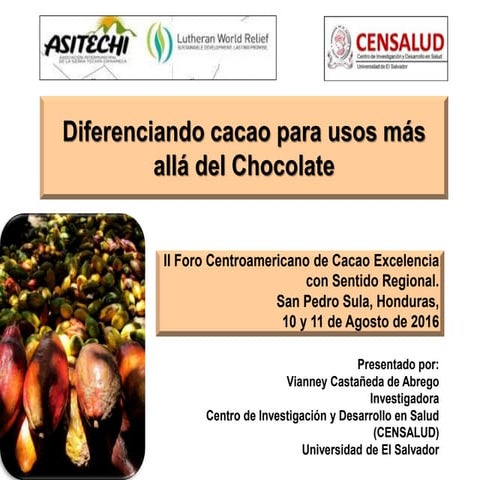 S4.p1.2 Diferenciando cacao para usos más allá del chocolate | PDF
