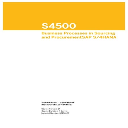sap sap S4500_Sourcing and procurement.pdf