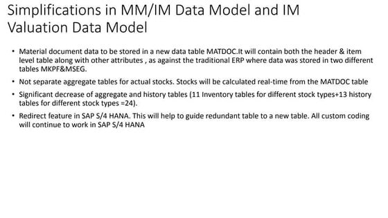 MRP Live on S/4 HANA | PPT