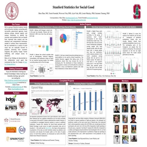 Department of Biomedical Data Science symposium poster | PPTX | Cancer ...