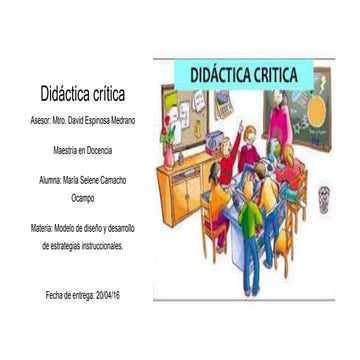 Selene Camacho presentations