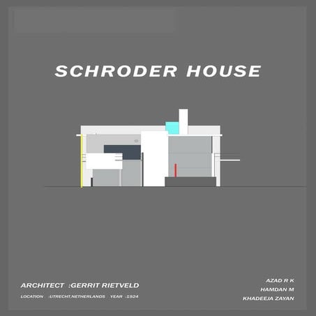 Schroder house | PDF