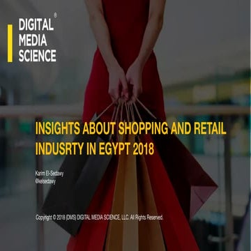 Insights about Shopping and Retail Industry in Egypt 2018 | PDF