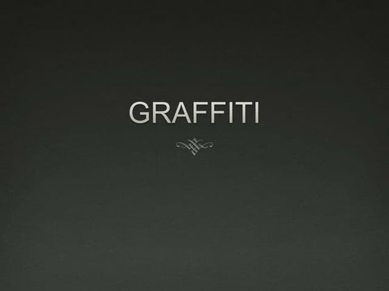 Pros and cons of graffiti and street art | PPT