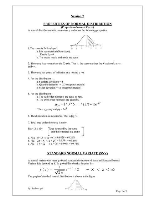 STATISTICS: Normal Distribution | PPTX | Physics | Science