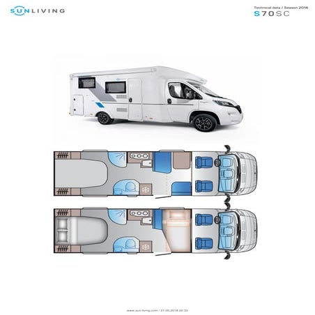 Sun Living by Adria S70SC | TMC Motorhomes | PDF