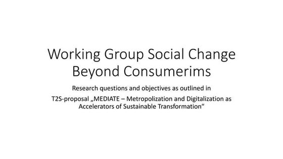 Clusters creating shared value with localised approach - James Wilson | PDF