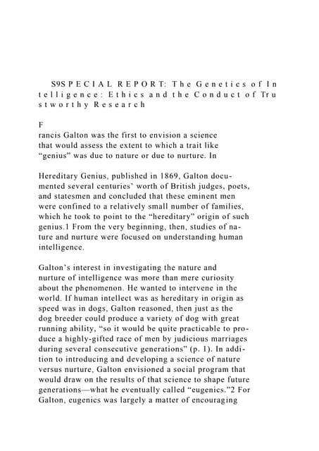 Genie, The Wild Child, and Language Acquisition | PDF