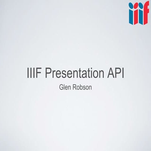 South Africa IIIF Presentation API | PPT
