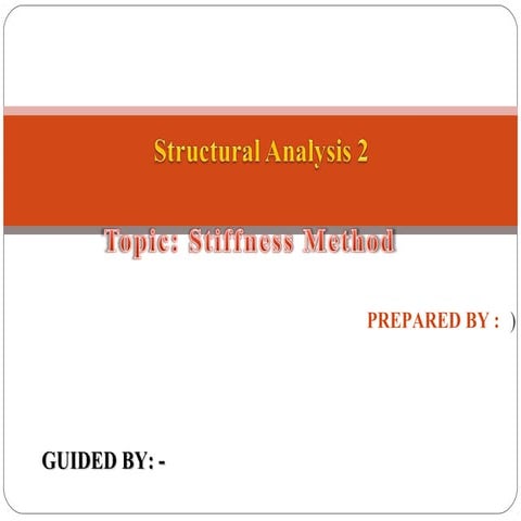 Structural analysis 2 | PPT