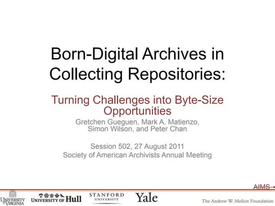 Archives 2.0: An Introduction | PPT