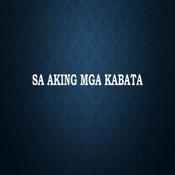 The Controversy of "Sa Aking Mga Kabata" by Jose P. Rizal | PPTX