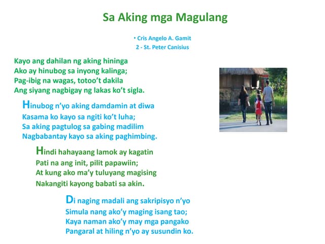 Magulang | PPT