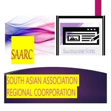 SAARC.pptx PAKISTAN ASSOCIATION WITH SAARC.pptx