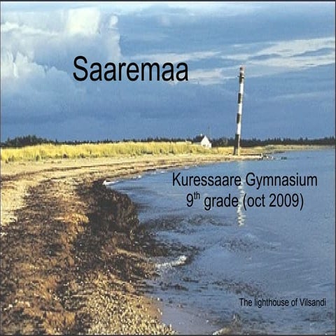 Saaremaa | PDF | Travel