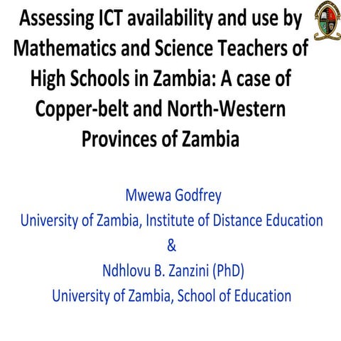 Saarmste 2012 presentation | PPT | Education industry | Industries