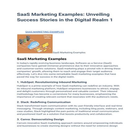 SaaS Marketing Examples.pdf