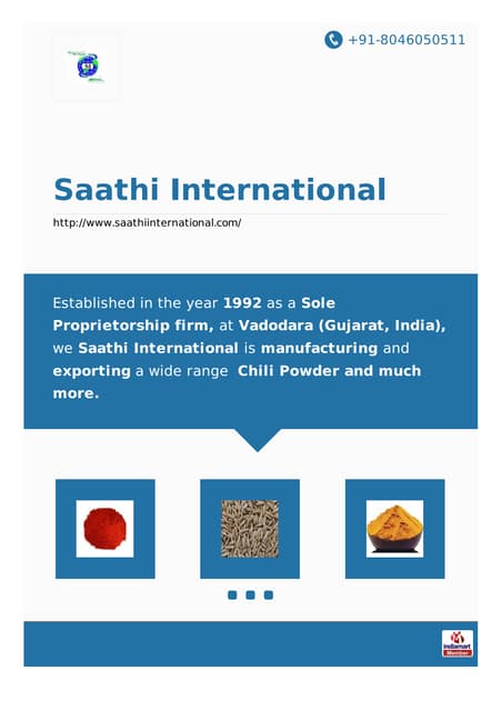 Alif Associates, Mumbai, Shan & Young Food Products | PDF