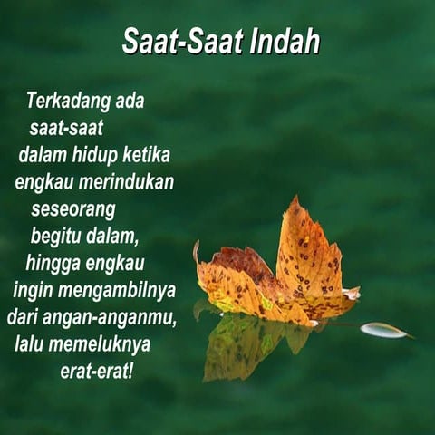 Saat indah | PPS