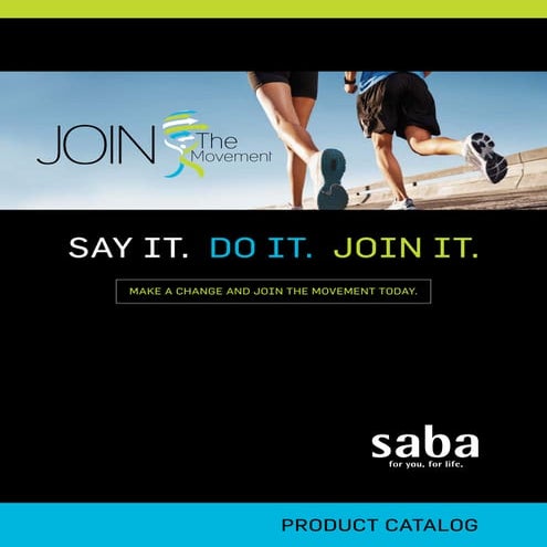 Saba Product Catalog | PDF