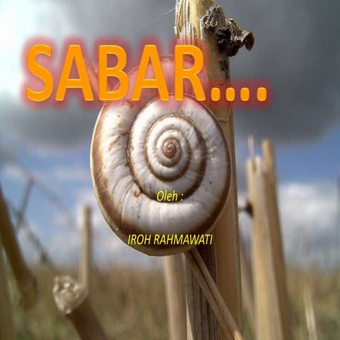 Sabar | PPT