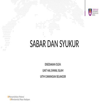 Sabar dan Syukur Membawa Kepada Kebahagiaan.pptx