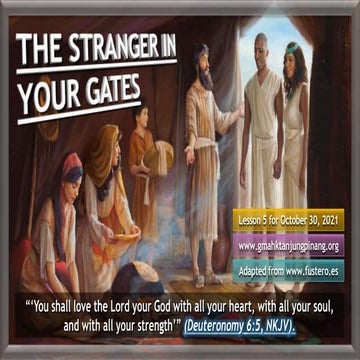 Sabbath school lesson 5, 4th quarter 2021 | PPTX
