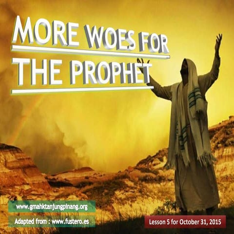 Sabbath school lesson 5, 4th quarter of 2015 | PPT