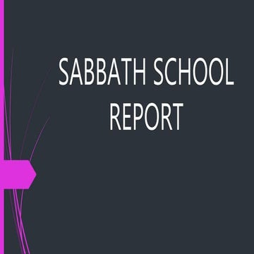 SABBATH SCHOOL REPORT Dec 26, 2020.pptx
