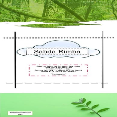 Sabda Rimba Book (Rimbasadewo) | PDF