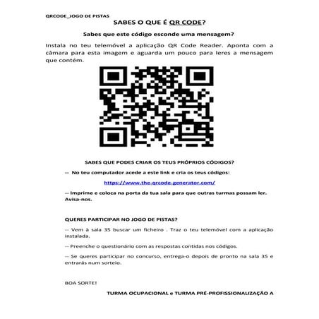 Sabes o que é QR CODE? | PDF