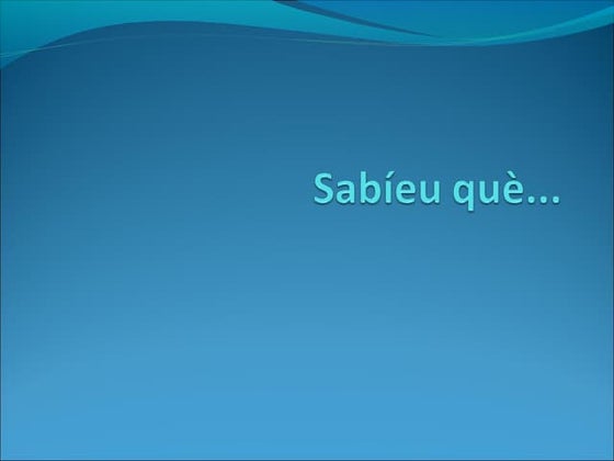 Quan sento que tot s | PDF