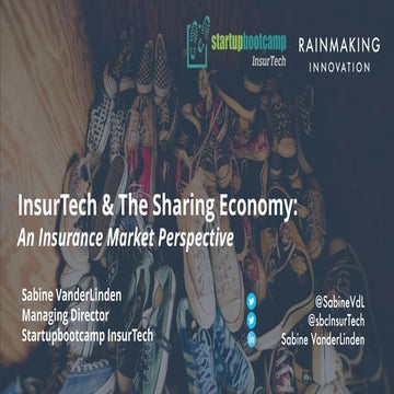 InsurTech & The Sharing Economy - An Insurance Market Perspective | PPT