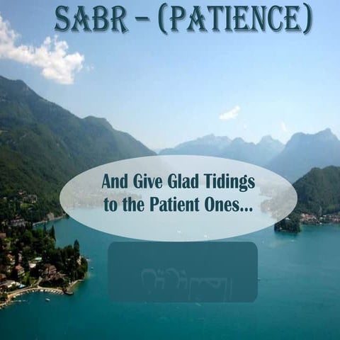 Sabr | PPTX