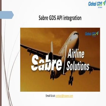 Sabre GDS API integration | PPT