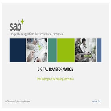 SAB: transformation banking distribution | PPT