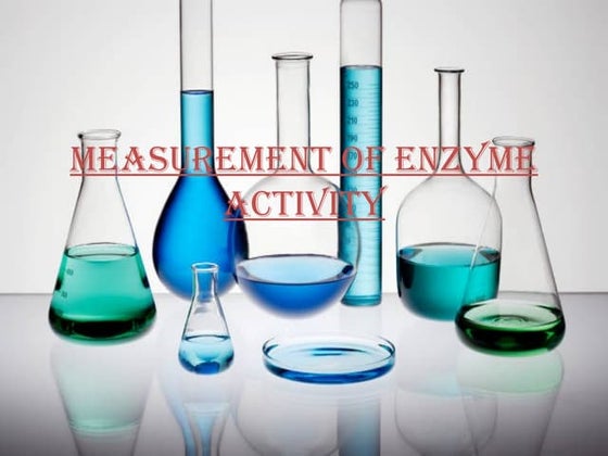 methods of enzyme assay | PDF