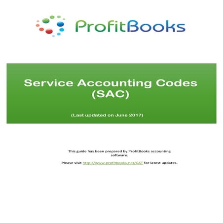 Service Accounting Codes (SAC) | PDF