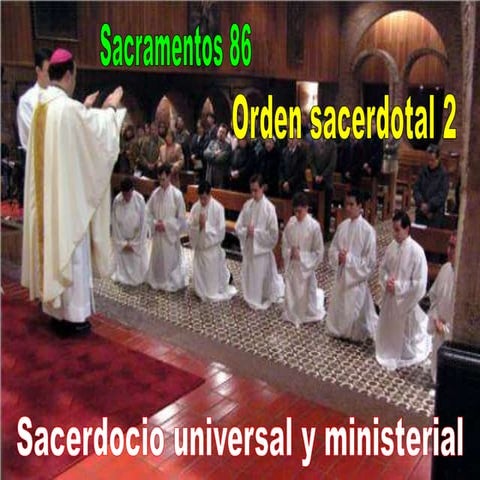 presentación sobre sacerdocio comun de cristo y los laicos.ppt
