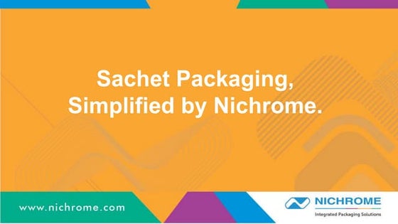 NICHROME KETCHUP PACKING SOLUTIONS ARE A NOTCH UP | PDF
