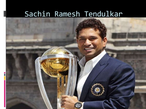 Sachine Tendulkar.ppt | Cricket | Sports