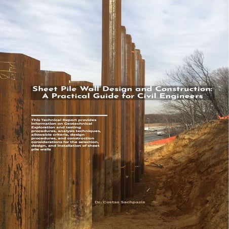 Sheet Pile Wall Design and Construction: A Practical Guide for Civil ...