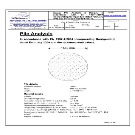 Pile cap design structural guide | PDF