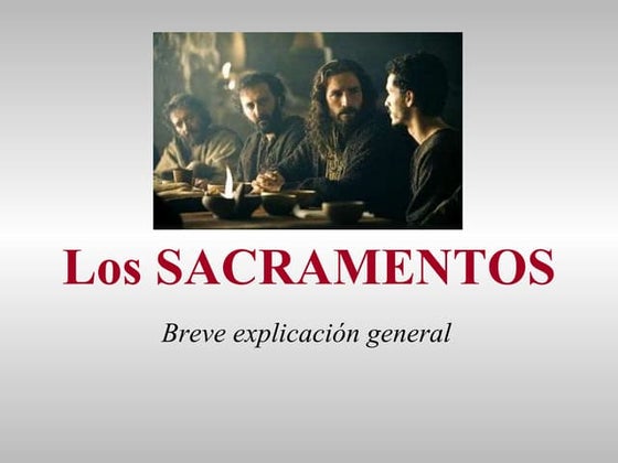 Los sacramentos de la iglesia catolica yolanda escajadillo | PPT